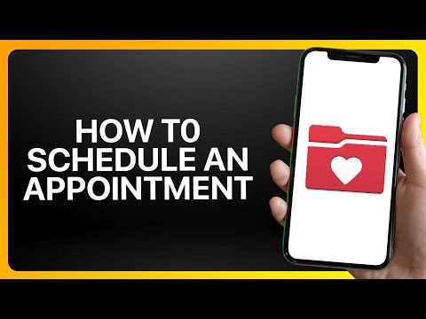 How To Schedule An Appointment MyChart Tutorial