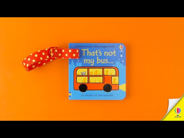 That's not my bus... buggy book | Usborne | Be Curious