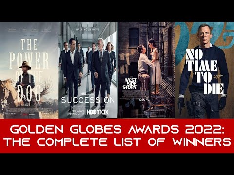 Golden Globes Awards 2022: The Complete List Of Winners