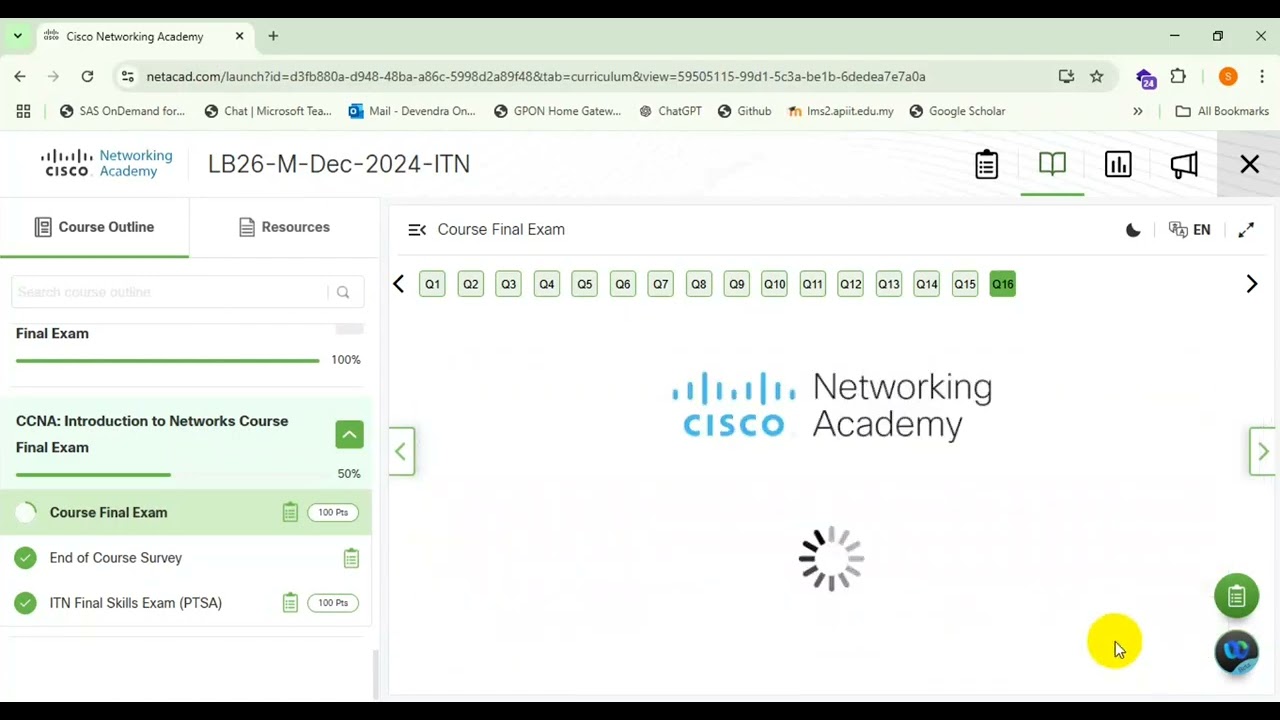 CISCO CCNA ITN Final Exam Solution || Introduction to Networks Exam