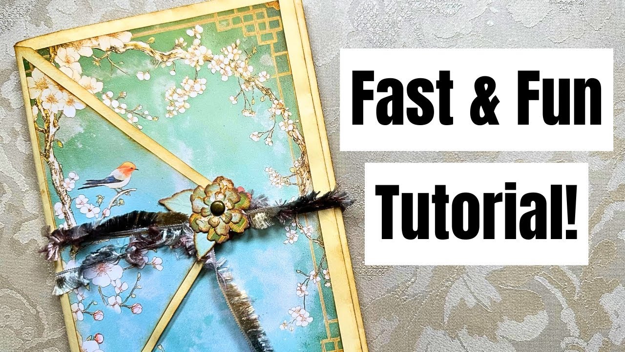 Simple Envelope Journal in Minutes! 😃 Perfect for Beginners!