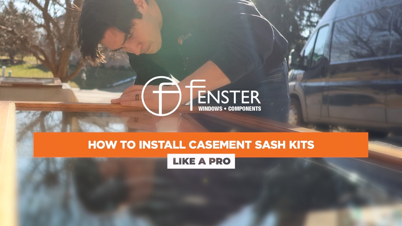 Step-by-Step Casement Window Sash Installation Guide | Fenster