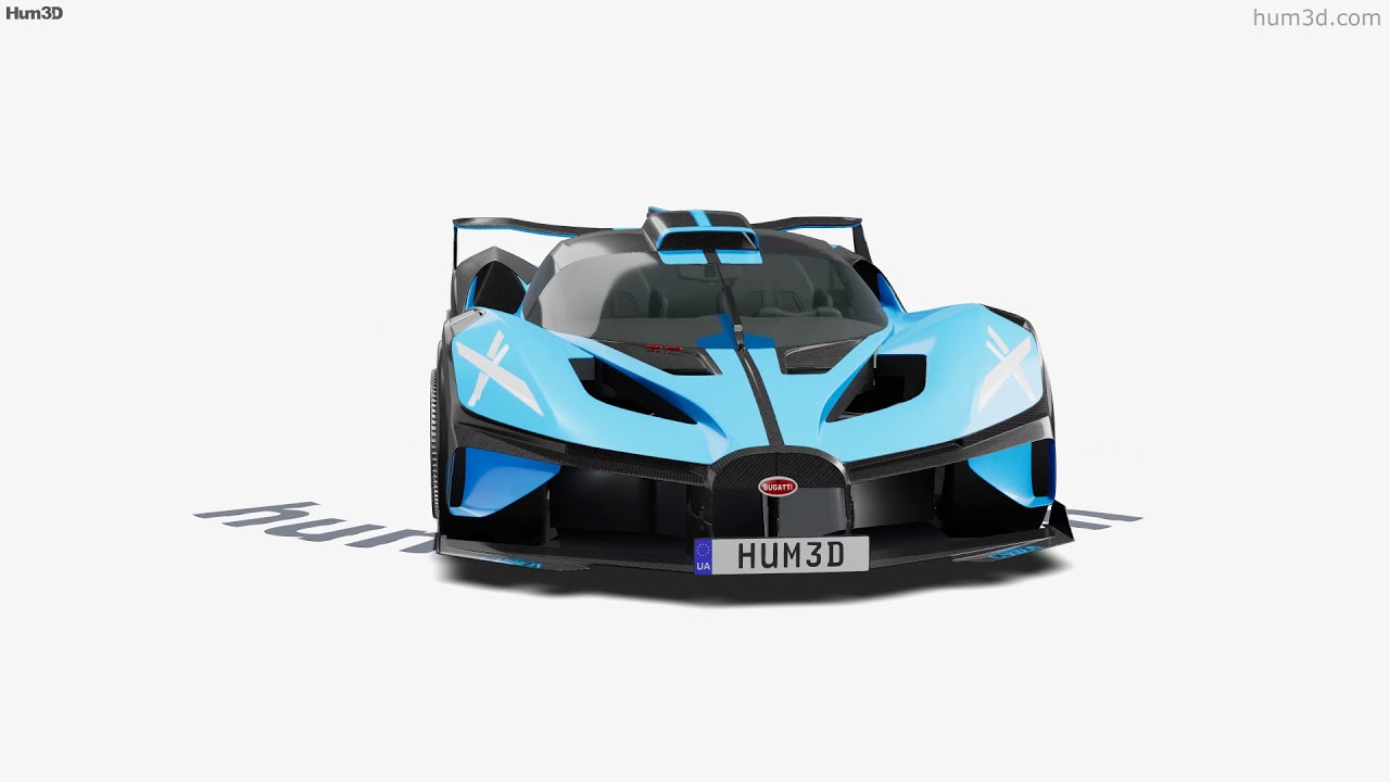 Bugatti Bolide 2024 3D model by 3DModels.org