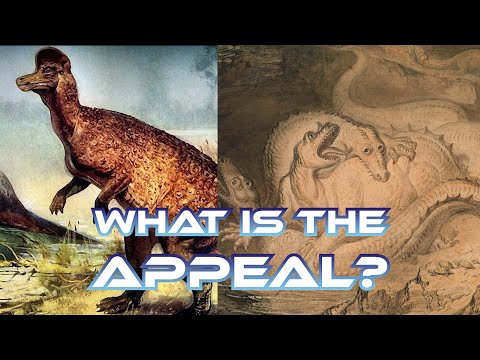 The Appeal of Vintage DINOSAUR art