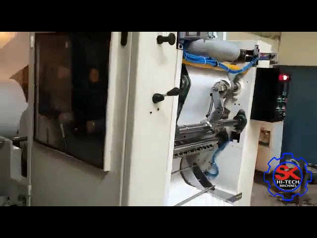 Facial Tissue Interleave Making Machine - 4 Line Facial Tissue Making ...