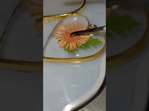 Satisfying Resin Jewelry Making #youtubeshorts #resinart