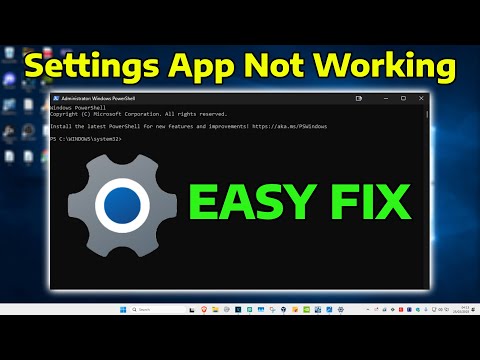 Windows 11: How To Fix Settings App Not Opening or Crashing