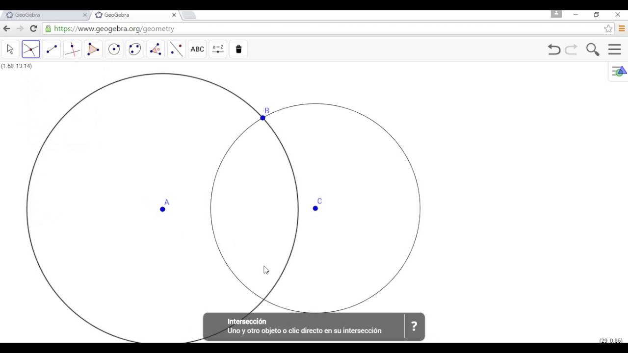 tutorial de como hacer un romboide en geogebra