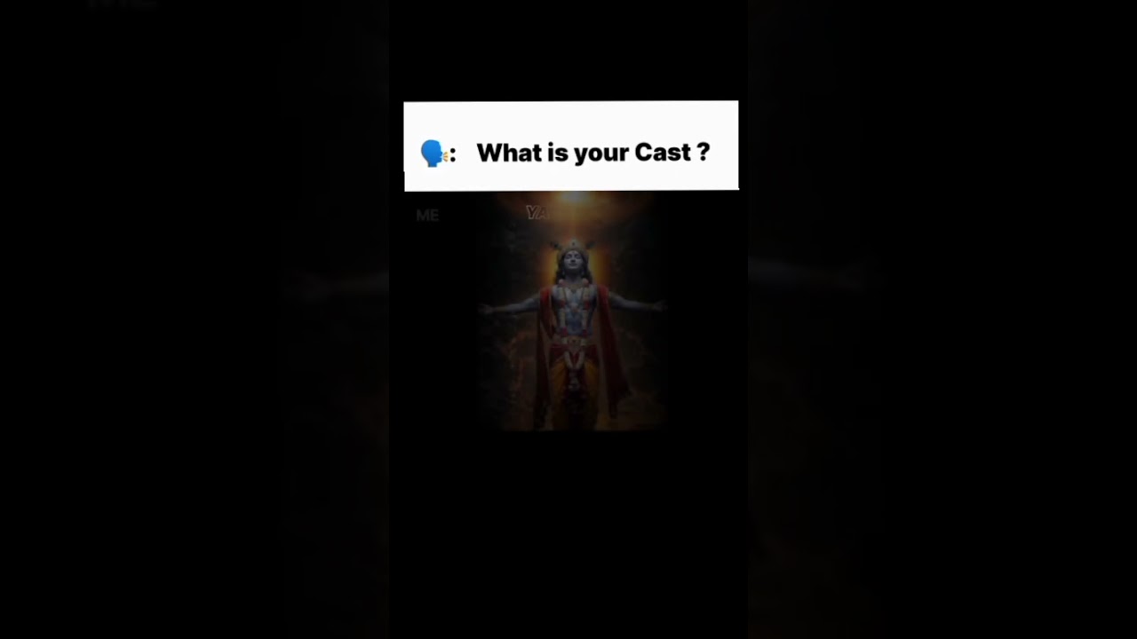 which cast you come??? 😲