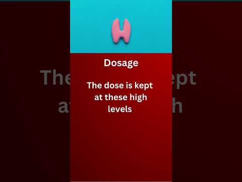 Carbimazole Dosage and Administration with audio