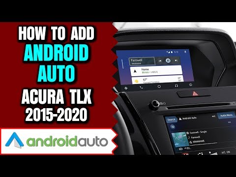 Acura TLX Android Auto - Add Android Auto Apple CarPlay to Acura TLX 2015-2020 HDMI Input NavTool