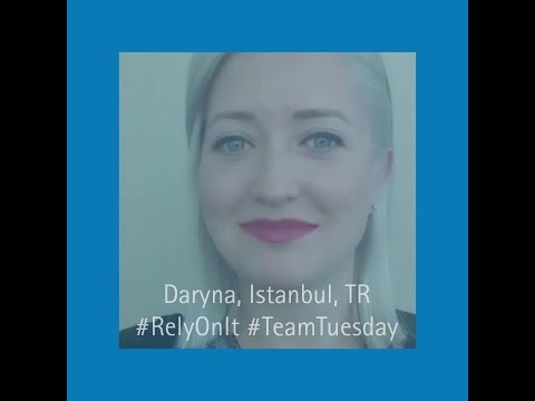 What does Rely on it mean for Daryna from Istanbul, TR?