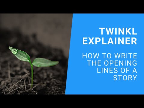 How to Write a Story Opening | Creative Writing Tips