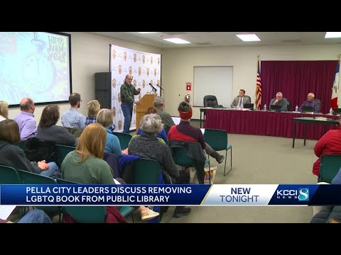 Pella city leaders discuss removing controversial LGBTQ book from public library