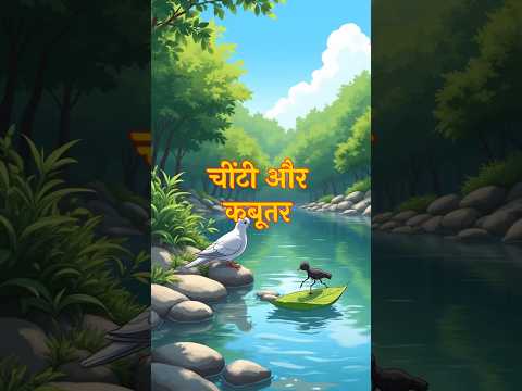 चीटी और कबूतर! #shortsfeed #shorts #panchatantrastories #ytshorts #youtubeshorts #storytime