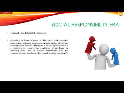 HRM Lecture 5 Trade Union Movement Era and Social responsibility Era