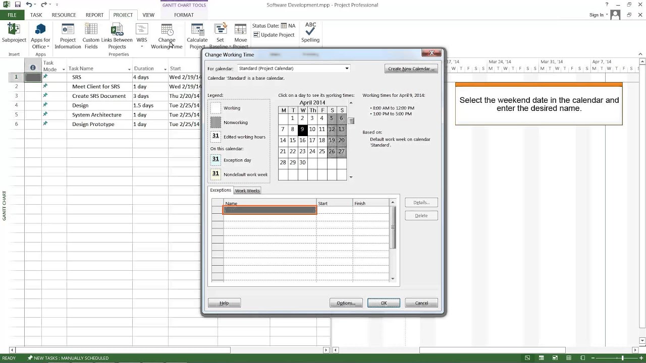 MS Project Video Tutorial | MS Project Live Virtual Class - Part 3 | Simplilearn
