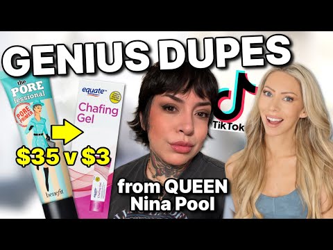 10 *GENIUS* Beauty Dupes from TikTok’s Nina Pool You Will NOT Believe!????