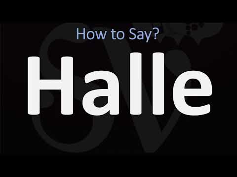 How to Pronounce Halle? (CORRECTLY)