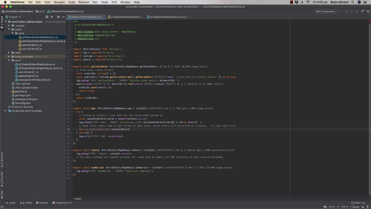 NetSuite Script Tutorial - Map Reduce