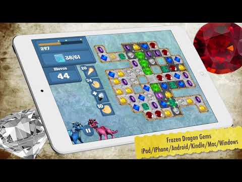 Frozen Dragon Gems - iPhone/iPad/Android/Kindle/Facebook/Gameroom/Mac/Windows 10