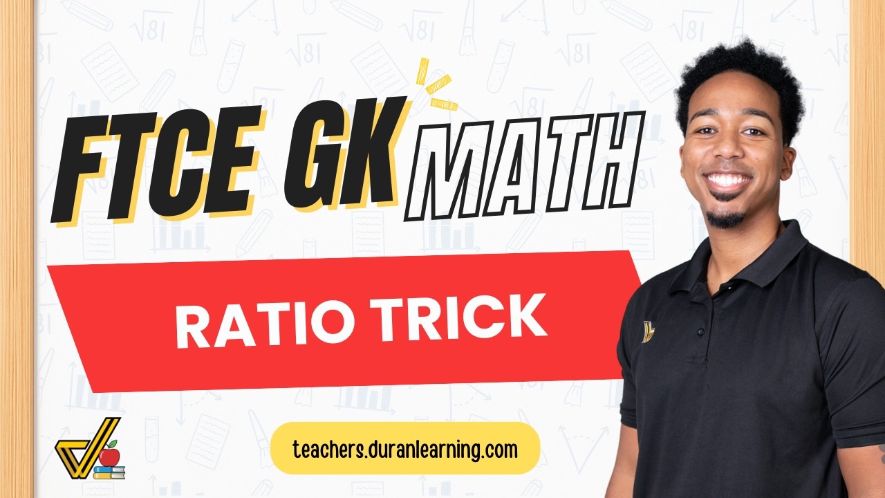 FTCE General Knowledge Math: Ratio & Proportion Word Problems Explained