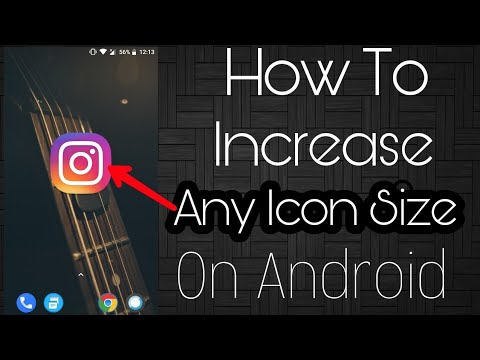 How To Change Icon Size On Android