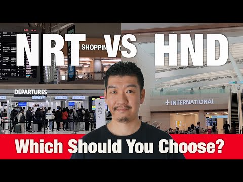 Tokyo's 2 Airports - Which is better? Narita VS Haneda
