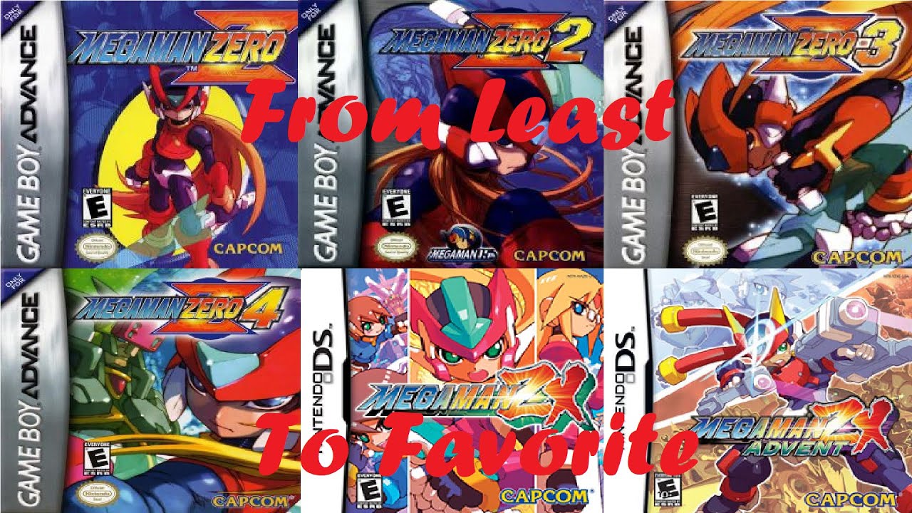 Ranking the Mega Man Zero/ZX Games