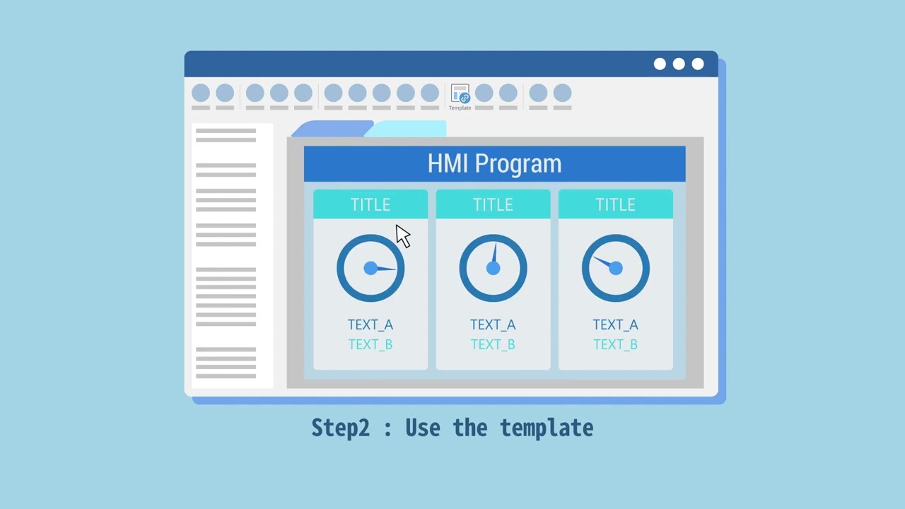 EasyBuilder Pro Template Feature