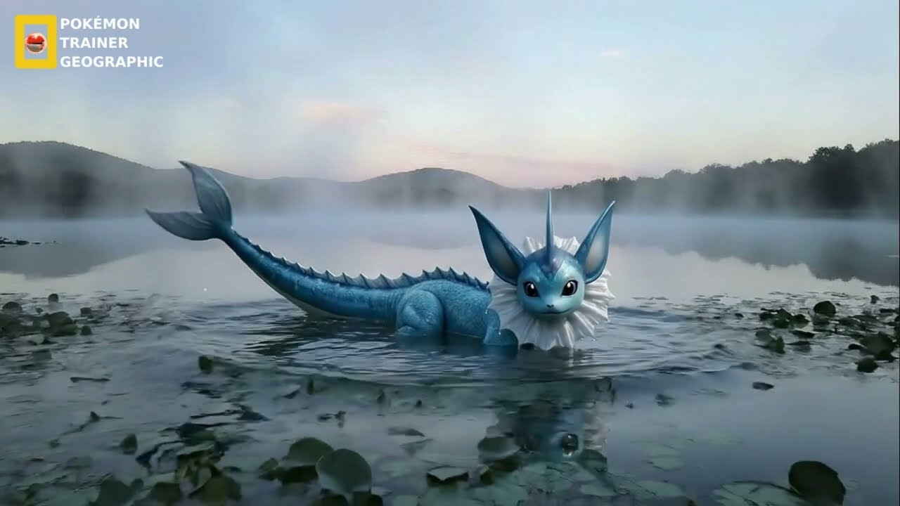 Real Life Pokémon | NatGeo | Vaporeon: The Lake Mystery