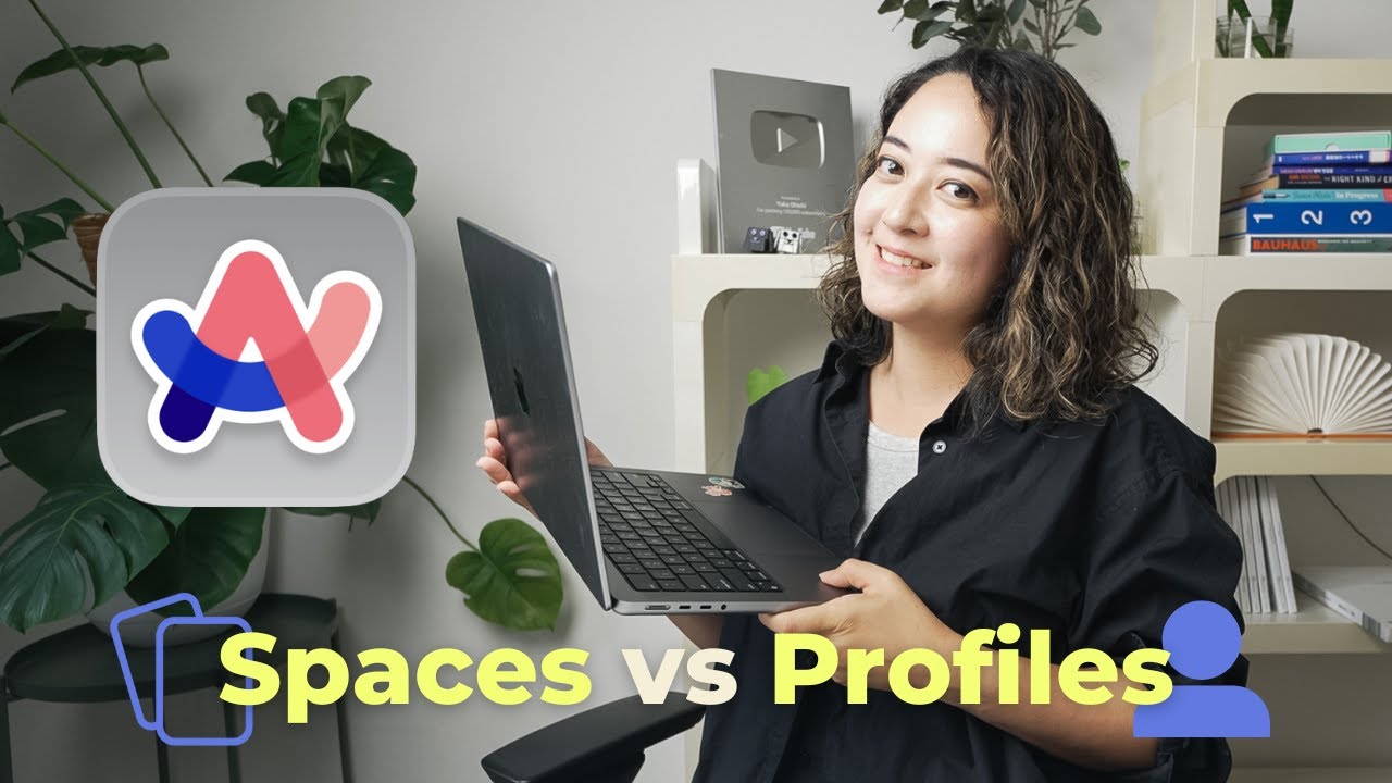 Arc Browser // Use Spaces and Profiles for maximum productivity!