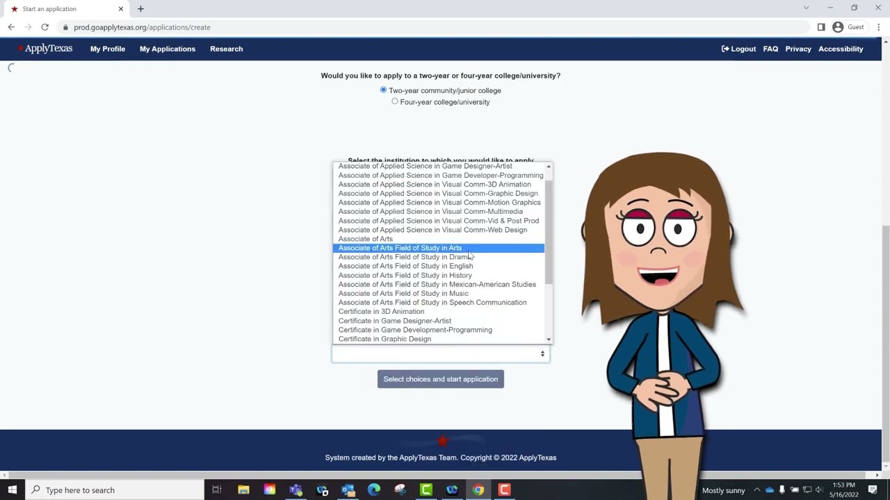 How to Apply to LSC-Online