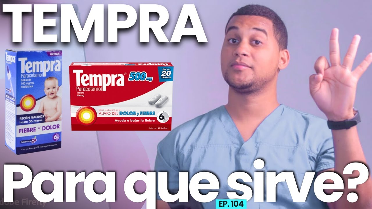 TEMPRA PARA QUE SIRVE | 3 COSAS