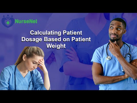 Calculating patient dosage using body surface area