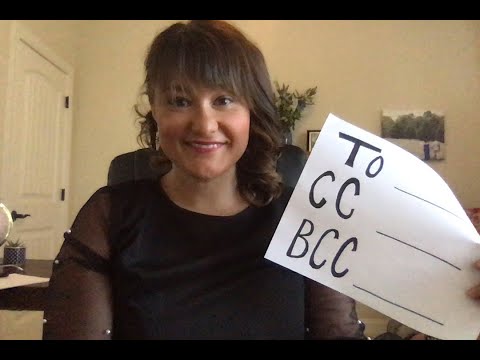 Business Email Etiquette Tip #1 - To, CC & BCC