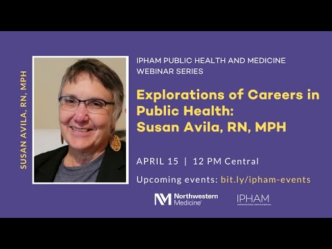 Explorations of Careers in Public Health: Susan Avila, RN, MPH