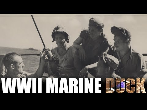 The hard charging (hard drinking) Devil Duck of 1/10 Marines at Tarawa ...
