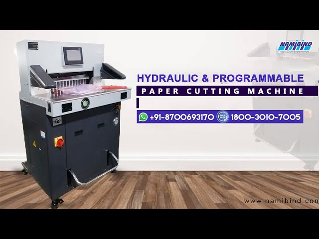 Digital Paper Cutting Machines - Digital Hydraulic Paper Cutter 670 Hp ...