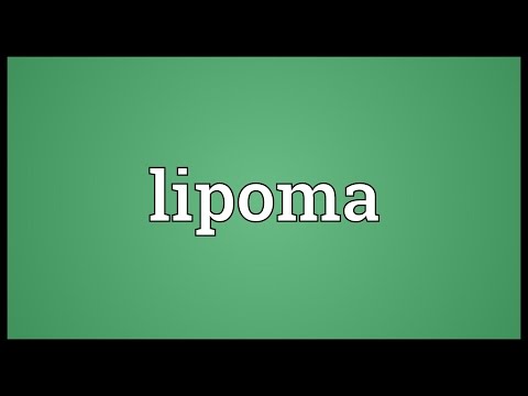 Lipoma Meaning