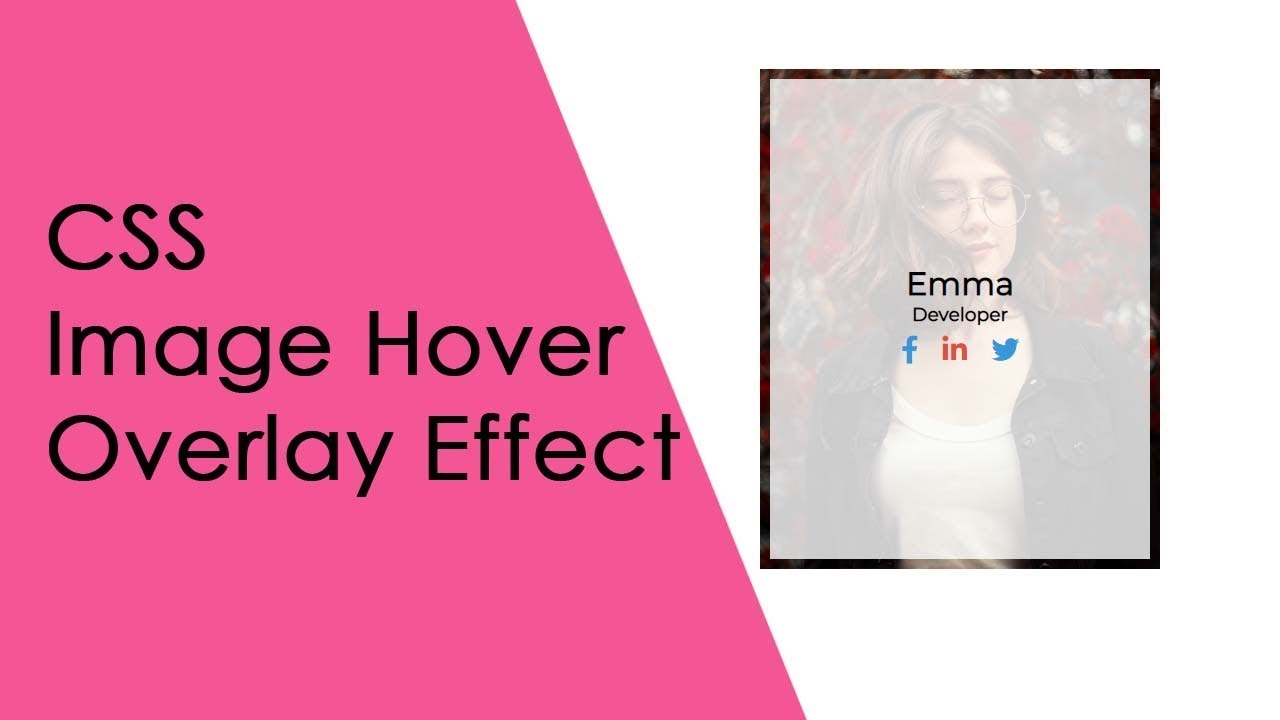 CSS Image Hover Overlay Effect- CSS Tutorials | csPoint web designing tutorials