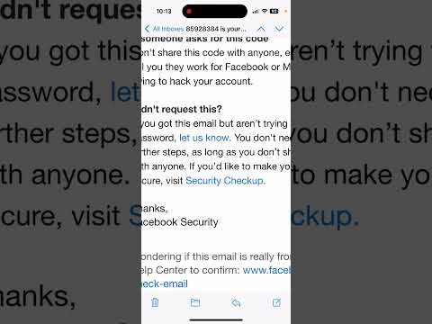 Unexpected Facebook password reset email on your iPhone? Here's what to do #ios18