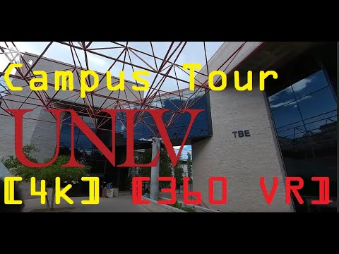 [4K] [360 VR Video] UNLV Campus Walk, Las Vegas, Nevada!
