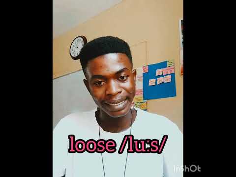 lose, loss, loose, lost @EnglishwithJohnIshaya