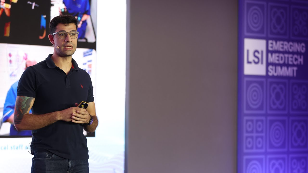 Fouad Noor Presents ThinkSono at LSI Europe '23 - Life Science Intelligence