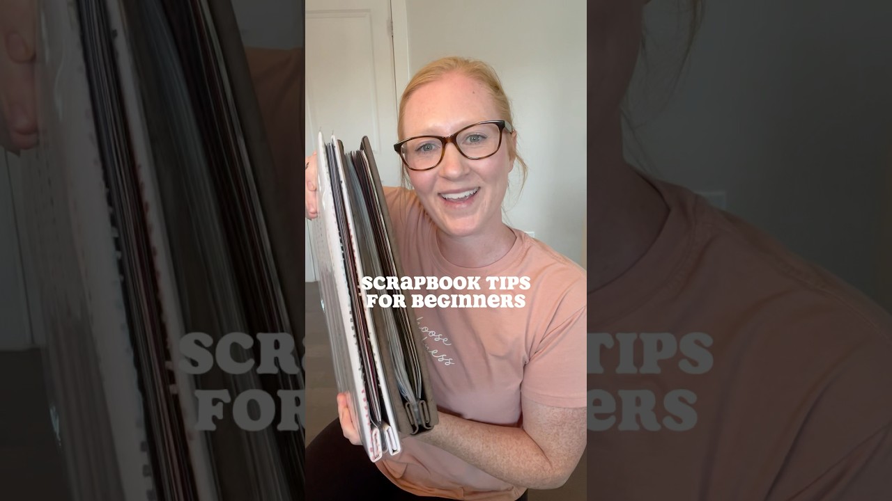 Scrapbook tips for beginners! #scrapbook #scrapbooking #craft #crafting #tipsandtricks #craftygirl