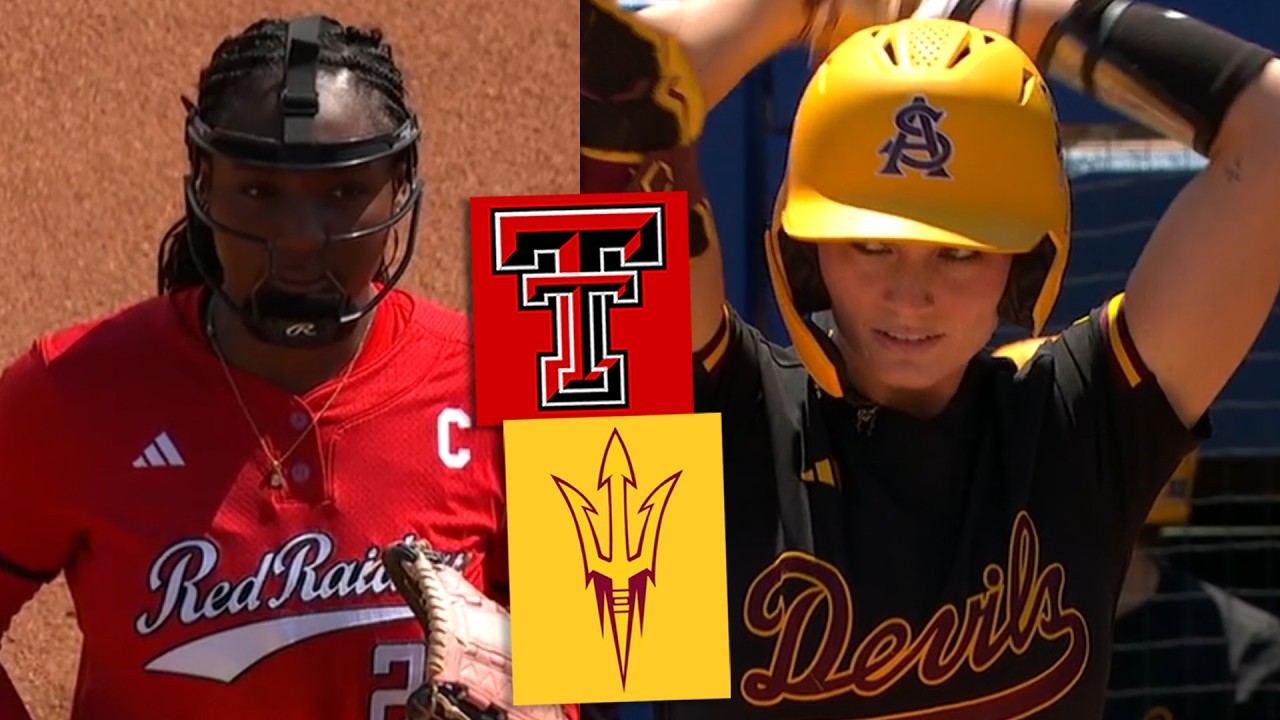 #25 Arizona State vs #4 Texas Tech (Championship) Women's College Softball Highlights Full Game 2026