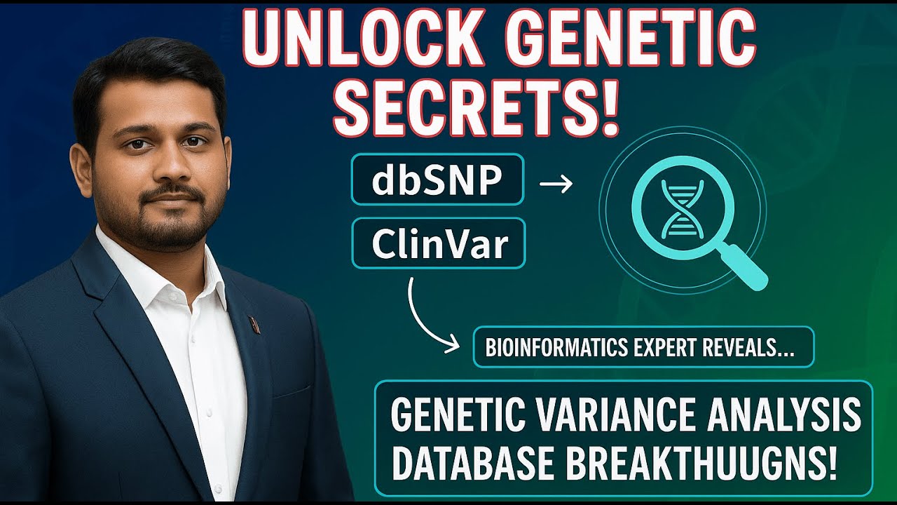 Bioinformatics databases for genetic variance analysis: dbSNP and ClinVar  Demonstration