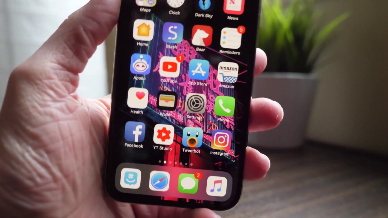 Top 5 OLED Wallpapers For iPhone X!