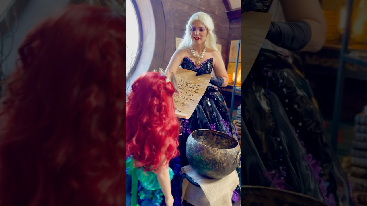 Sign ✍️ #ursula #ariel #littlemermaid #mermaid #cosplay #princess #disneyprincess #disneycosplay